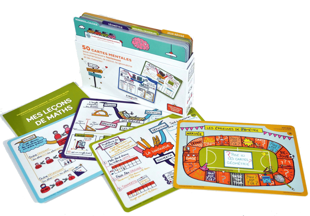 Mes coffrets de cartes mentales : Français et Maths - Cycle 3