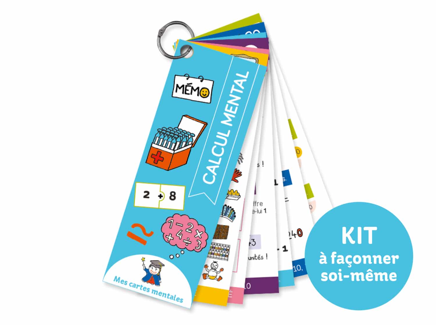 Calcul mental : mon mémo porte-clés