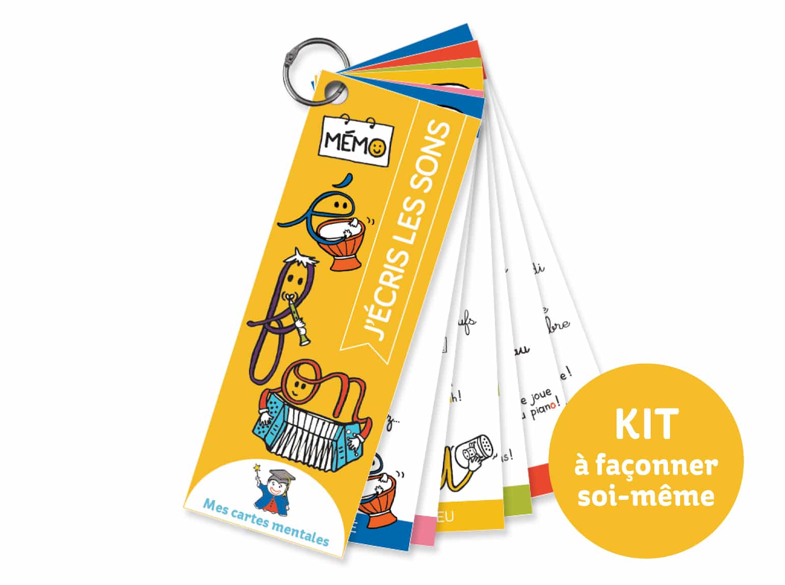 Écrire les sons : mon mémo porte-clés