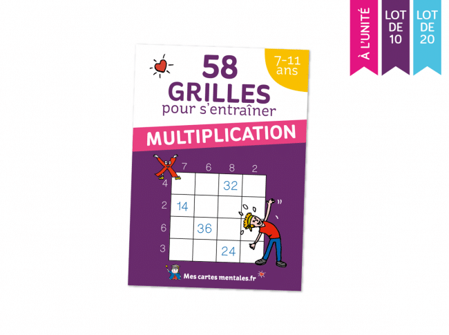 Multiplication : 58 grilles pour s'entraîner