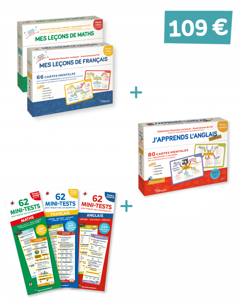 Nos packs de cartes mentales - Mes cartes mentales